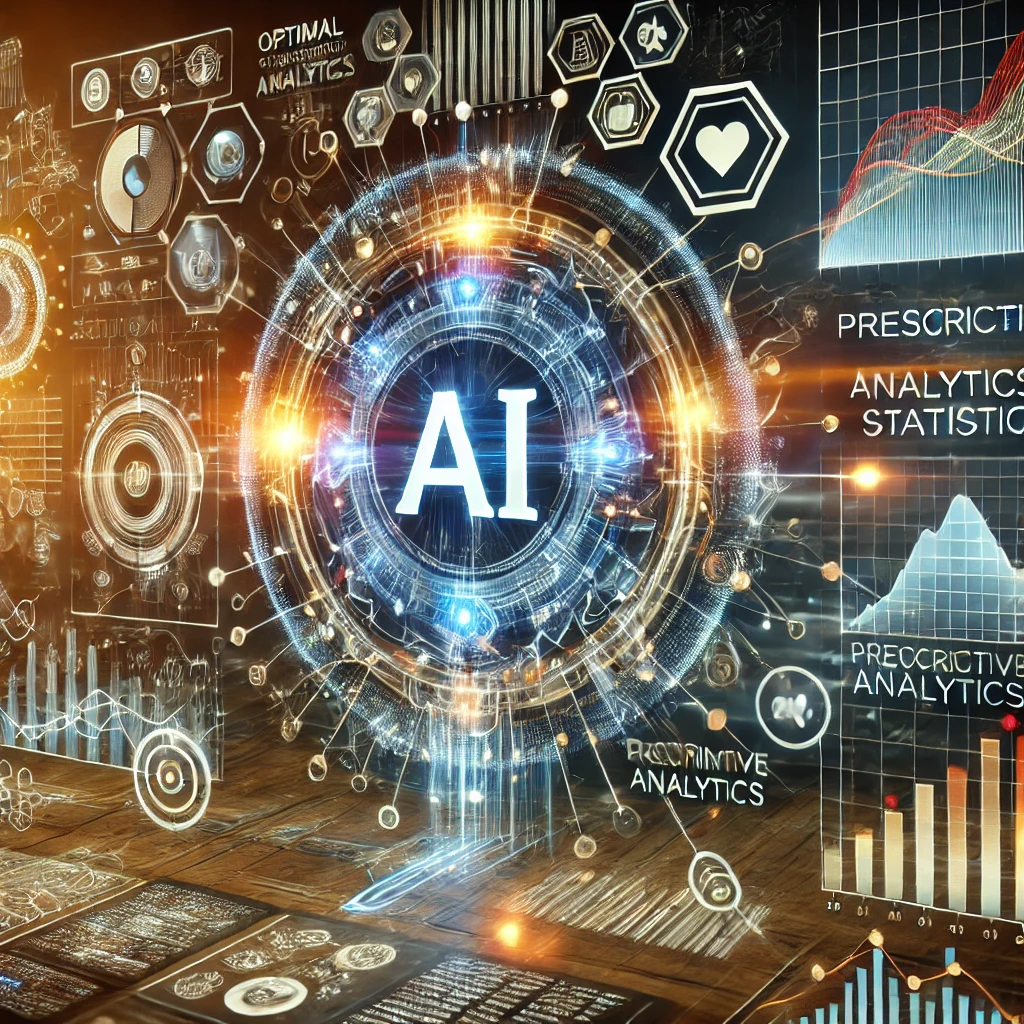 Statistical Overview of AI in Prescriptive Analytics