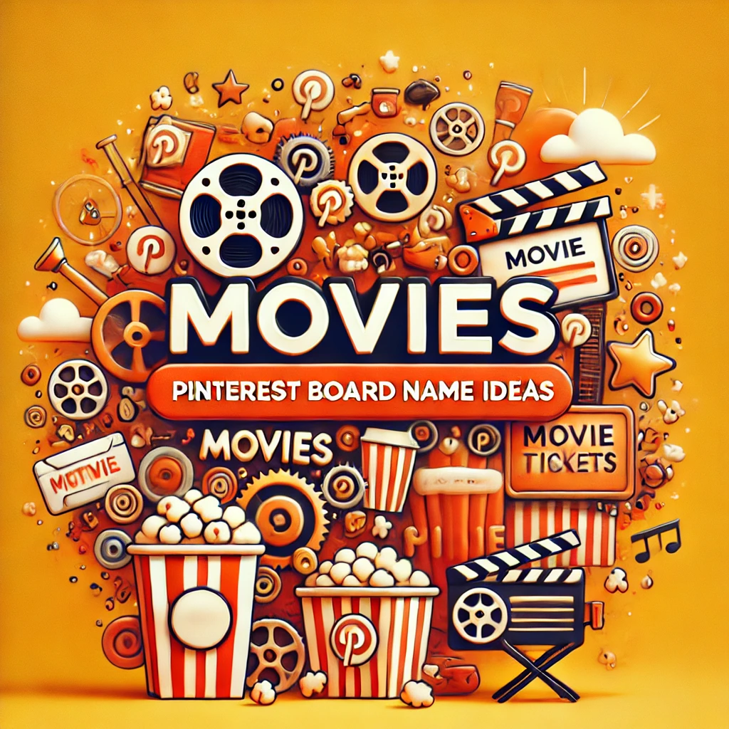 Best Pinterest Board Names Ideas for Movie Fans in 2025