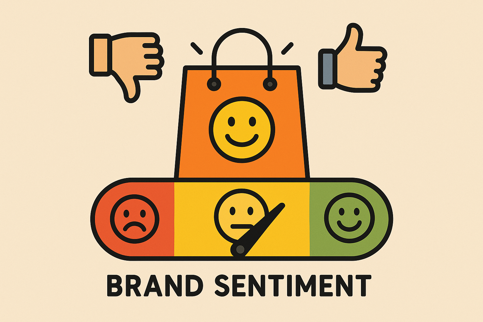 Brand Sentiment Analysis Statistics - SEO Sandwitch