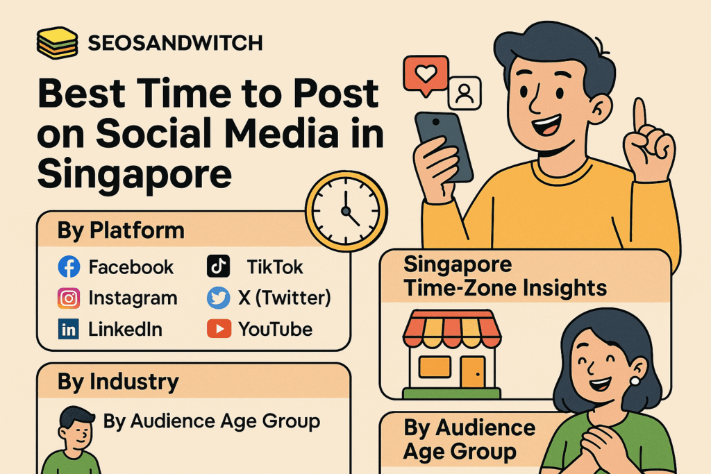 Best Time To Post On Social Media in Singapore - SEO Sandwitch